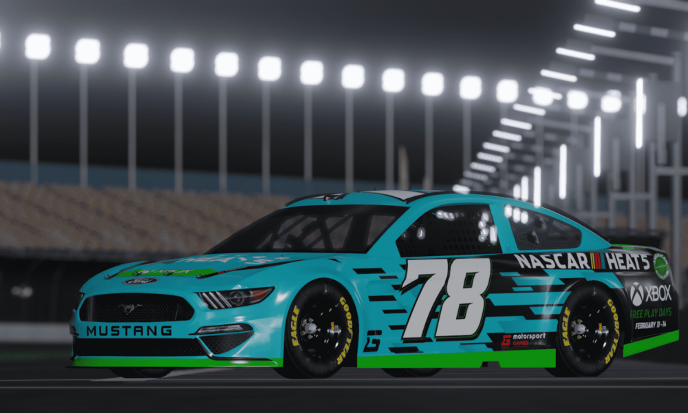 Live Fast Motorsports pair up with NASCAR Heat | Traxion