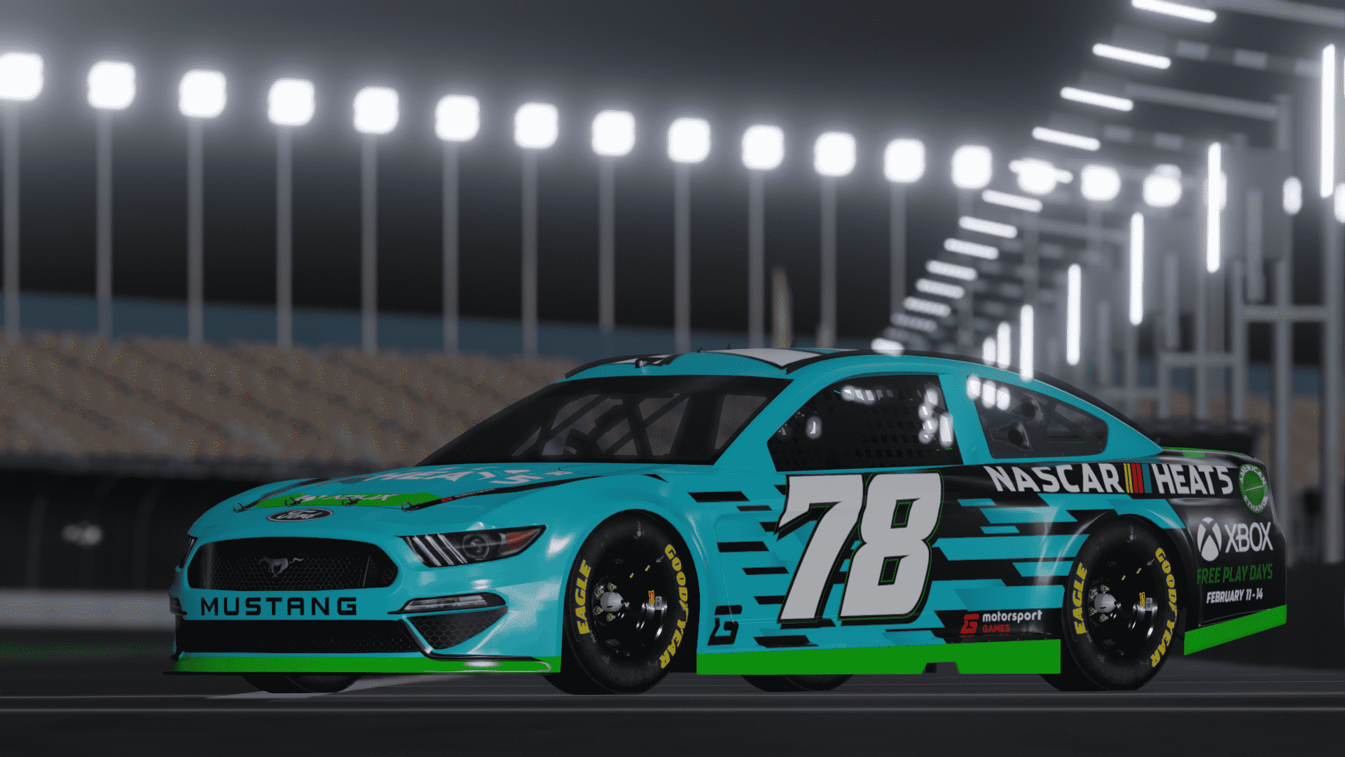 Live Fast Motorsports pair up with NASCAR Heat | Traxion