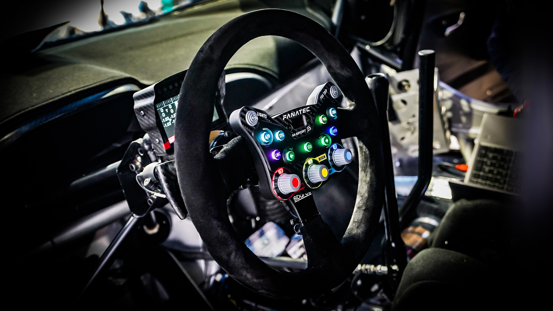 The Fanatec Podium Button Module Rally is a WRC-winning sim wheel | Traxion