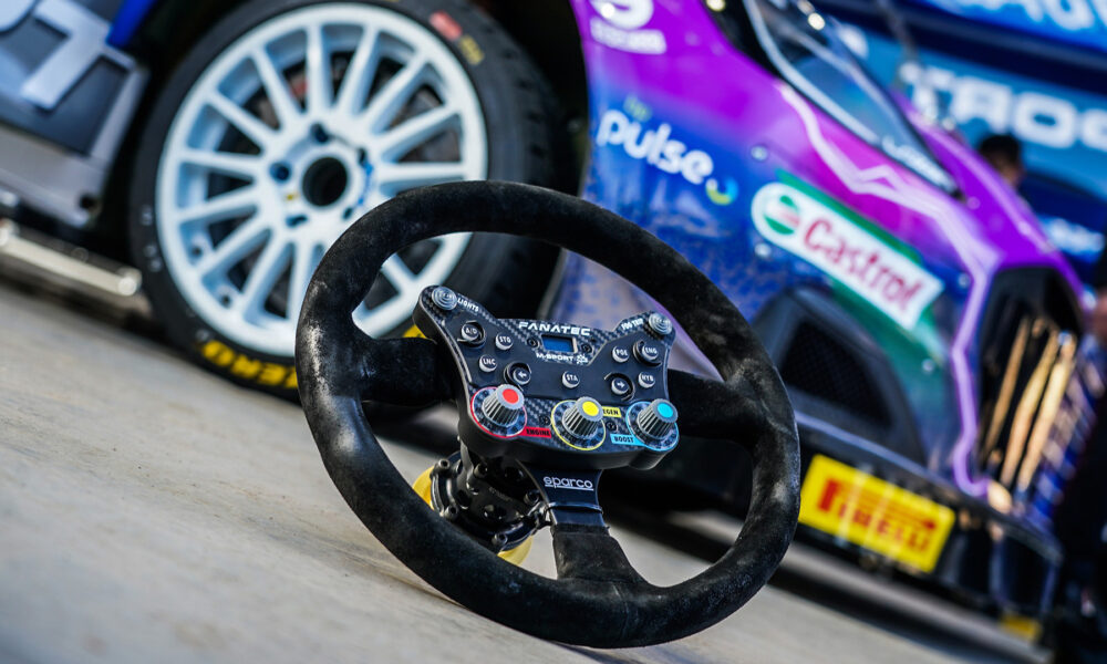 The Fanatec Podium Button Module Rally is a WRC-winning sim wheel | Traxion